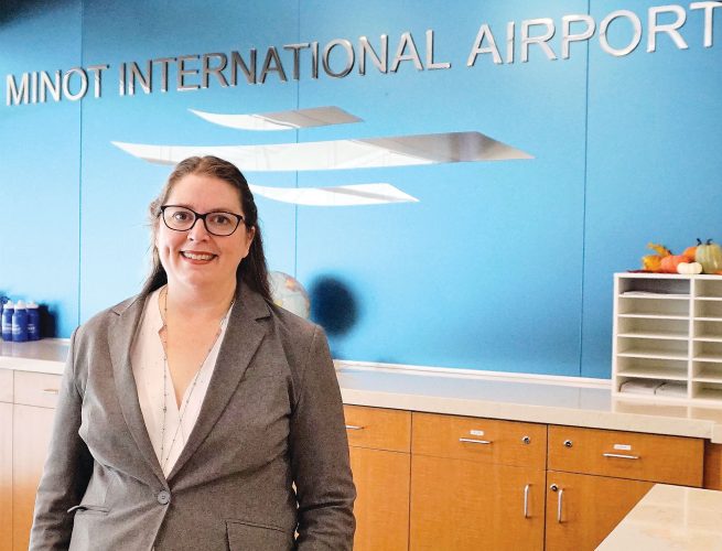 Minot airport director, Jennifer Eckman, aims to take airport to next ...